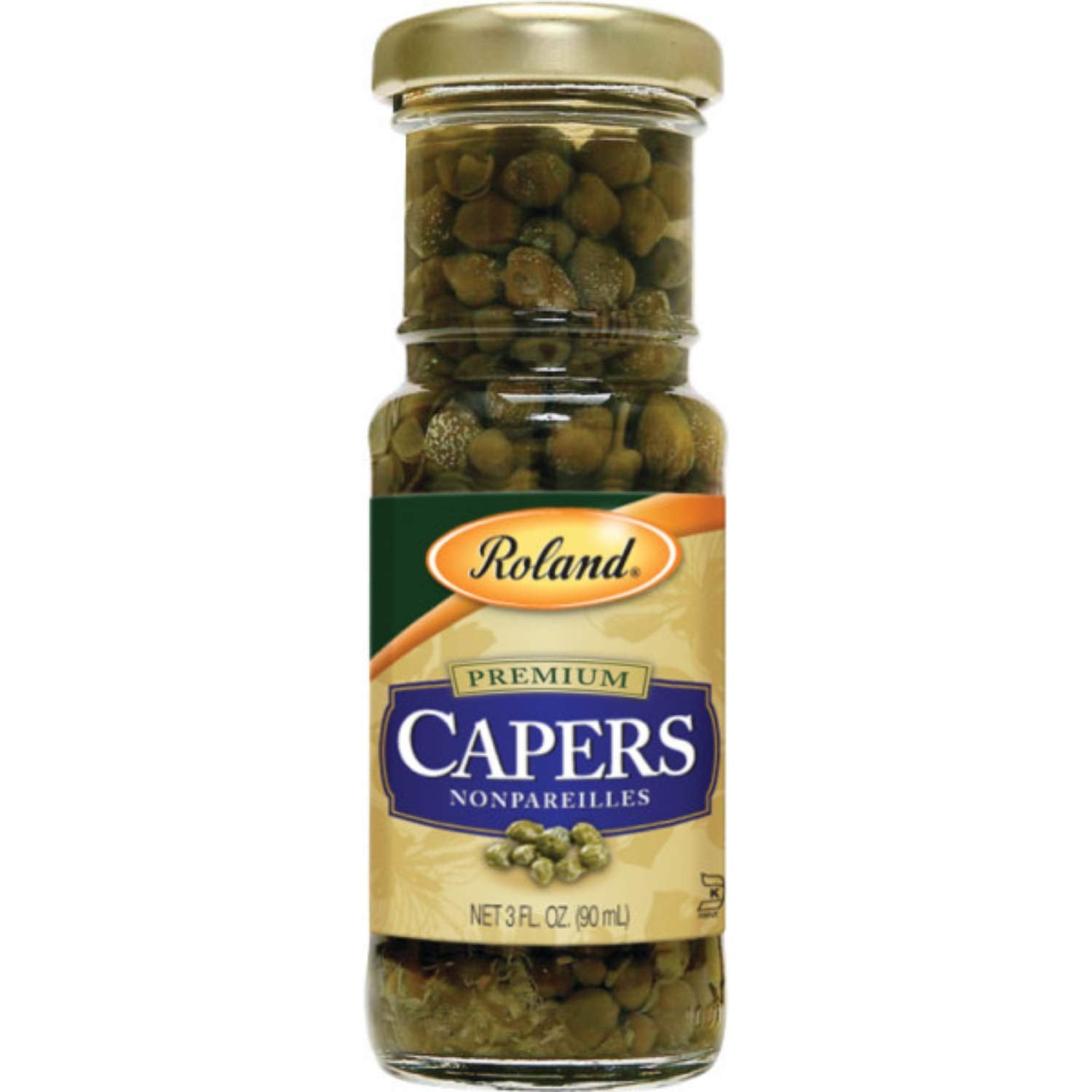 Roland Foods Nonpareille Capers, Specialty Imported Food, 3-Ounce Jar ...
